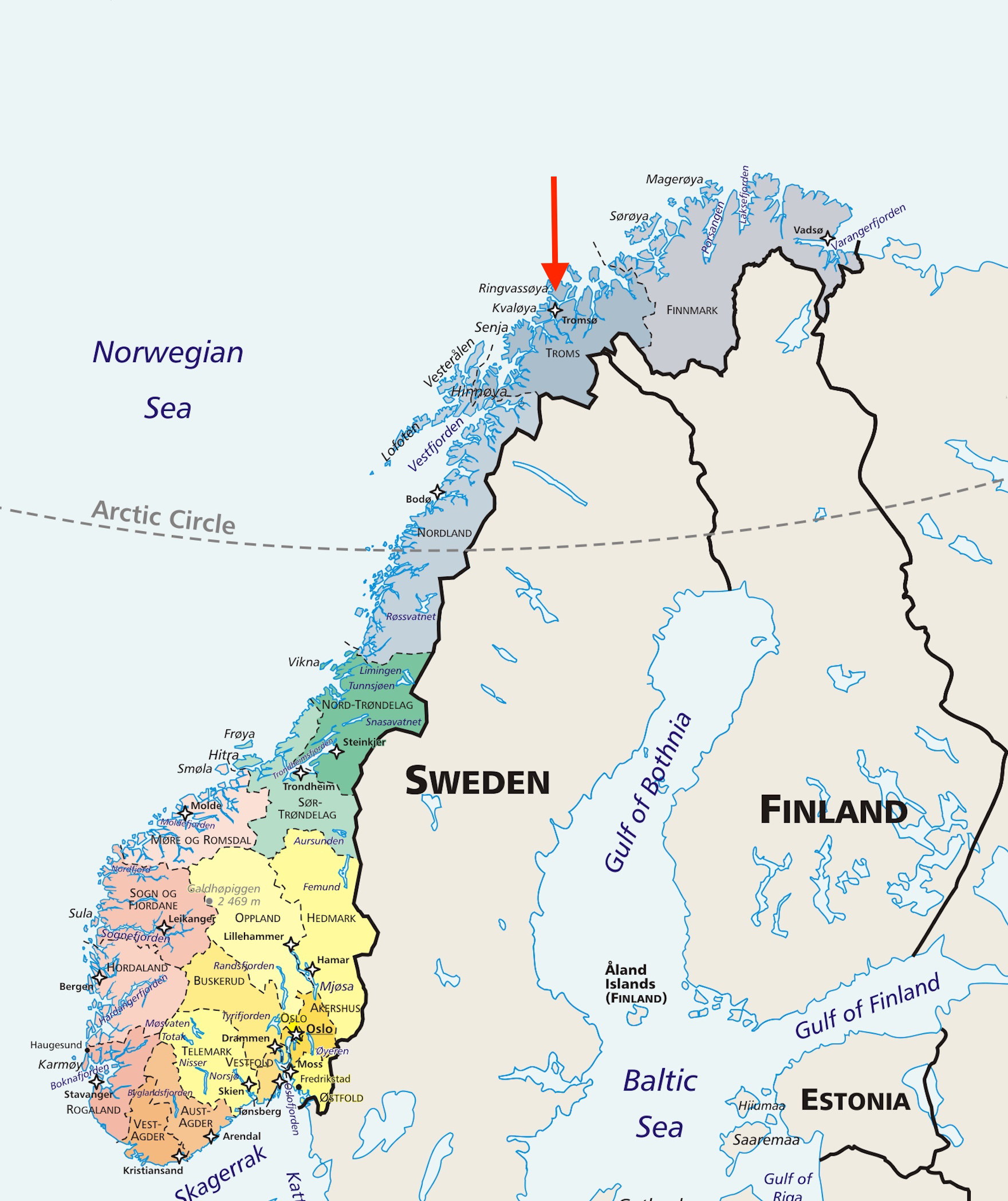 Land of the Midnight Sun - awa Travels